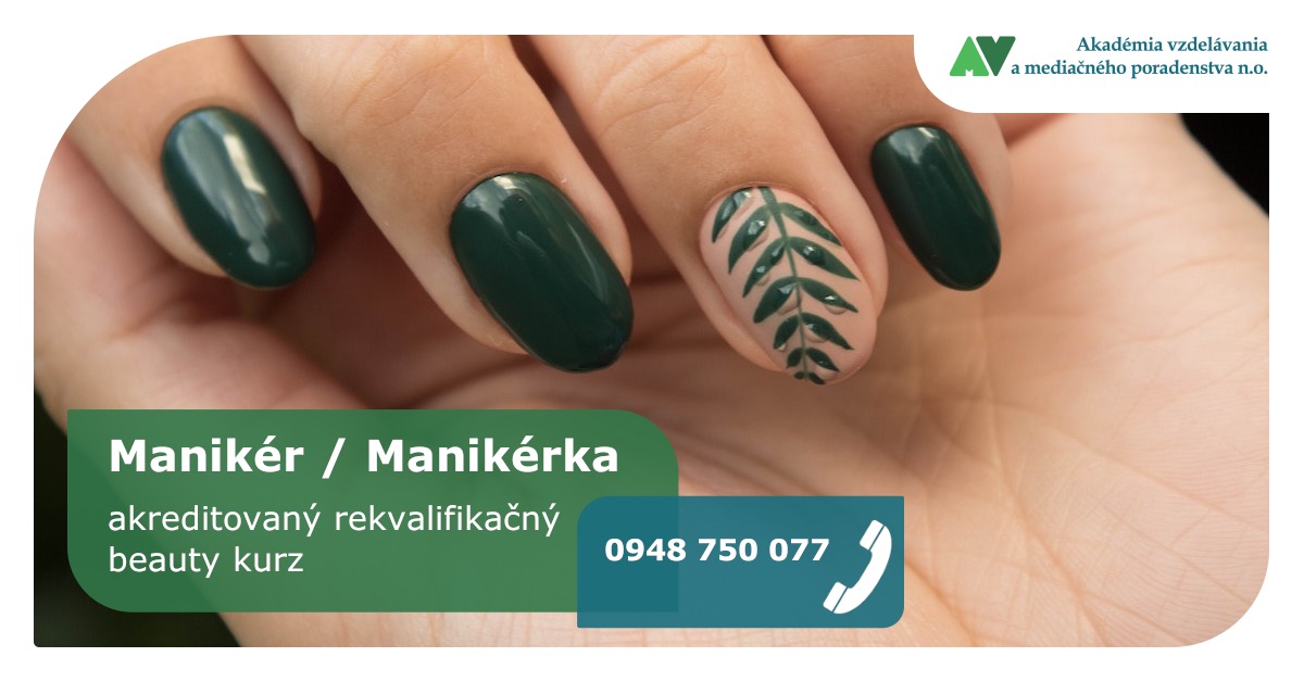 Manikér / Manikérka · Akadémia vzdelávania